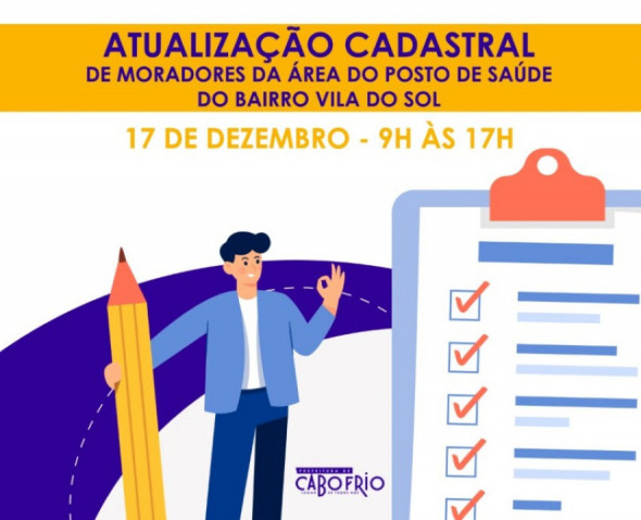 Cabo Frio Cadastra Moradores Da área De Cobertura Do Posto De Saúde Do